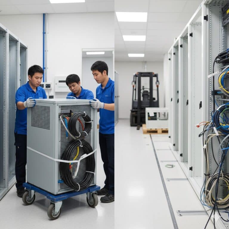 Seamless UPS Decommissioning And Reinstallation For Office Move - Salute